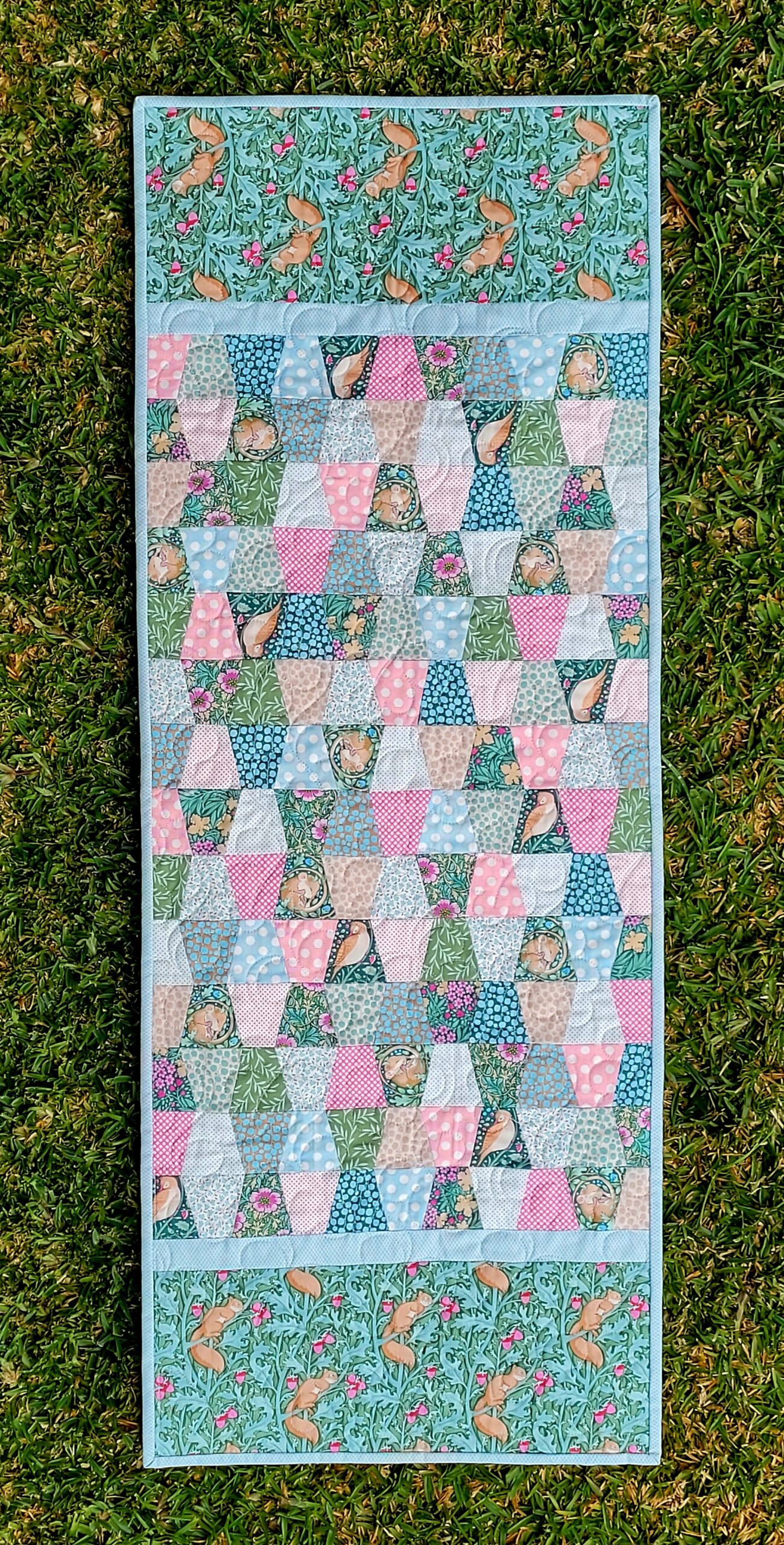 Tilda - Hibernation - Mini Tumbler Table Runner Pattern & Template ...