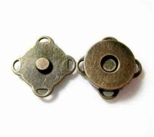 Magnetic Snaps - Sew in - Antique Brass - 15mm - 18mm - Bellarine ...