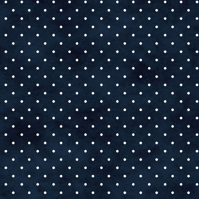 Beautiful Basics - Classic Dot - MAS609-NN Rich Navy - Bellarine Sewing ...