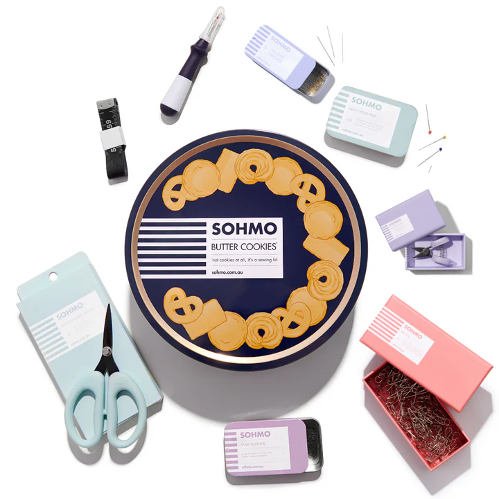 SOHMO - Butter Cookies Sewing Kit - Bellarine Sewing Centre