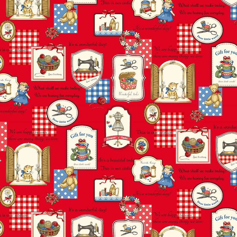 Quilt Gate - Margaret & Sophie - QGMS7050 013E - Bellarine Sewing Centre
