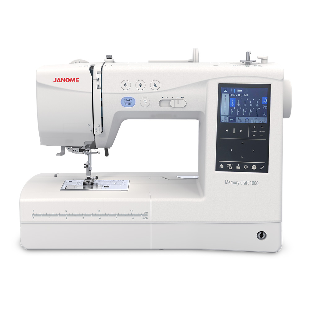 Janome Memory Craft MC1000 - Sewing & Embroidery ***NEW*** - Bellarine ...