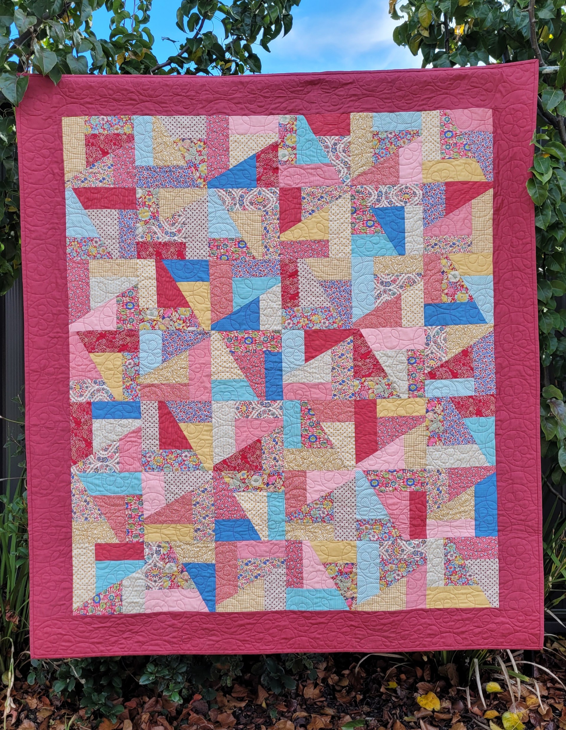 Tilda - Scrap Crazy Quilt - Kit - Bellarine Sewing Centre