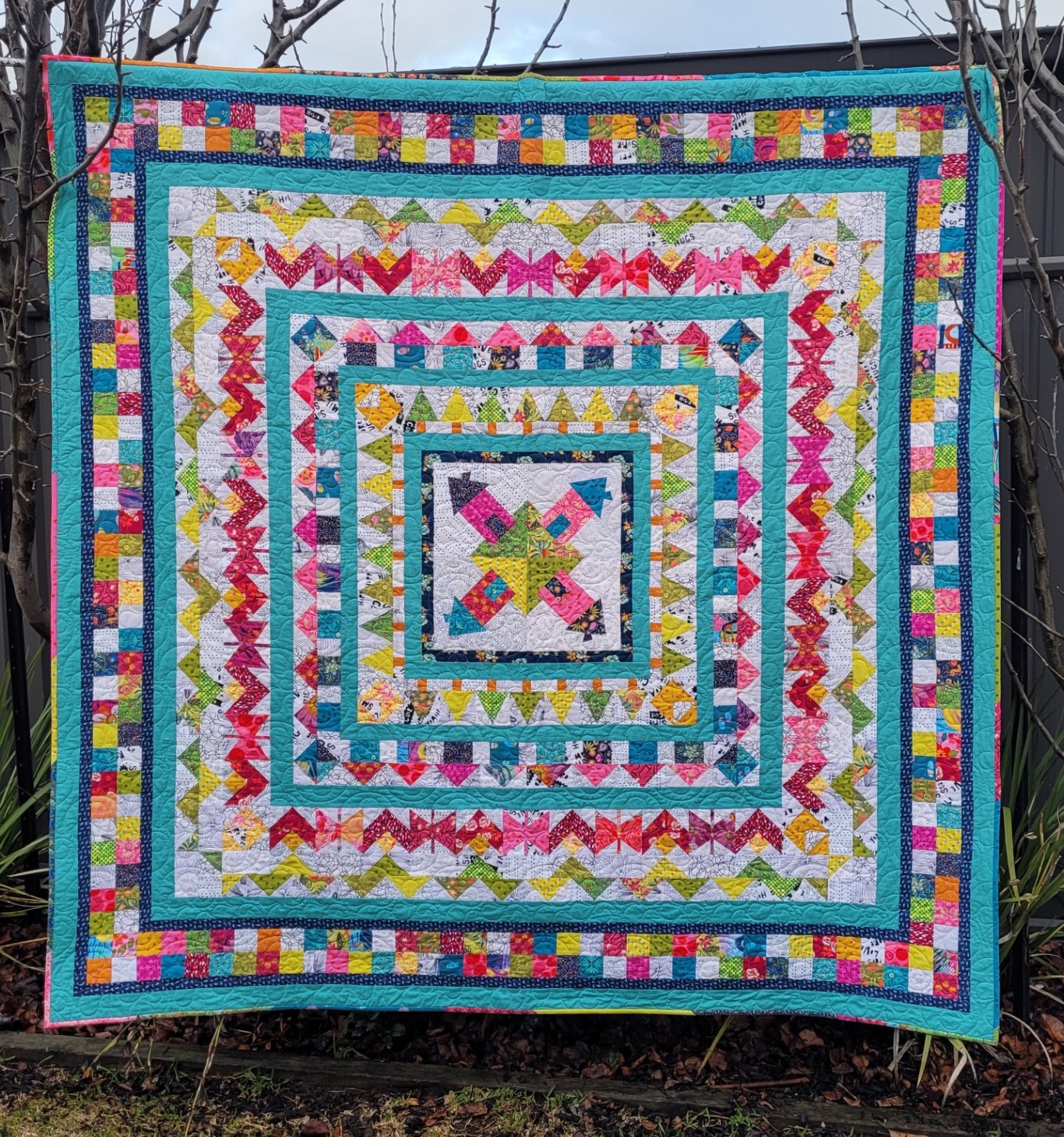 About Town - Block of the Month - Bellarine Sewing Centre